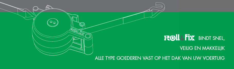 Roll & Fix: alles veilig en makkelijk op uw bagagerek