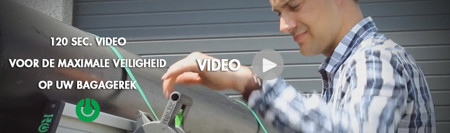 Roll & Fix: alles veilig en makkelijk op uw bagagerek